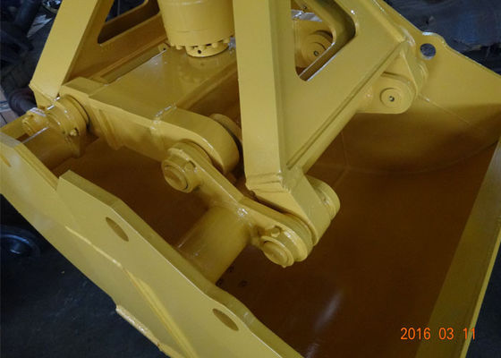 One Cylinder Clamshell Bucket , Komatsu PC360 Telescopic Boom Grapple ...